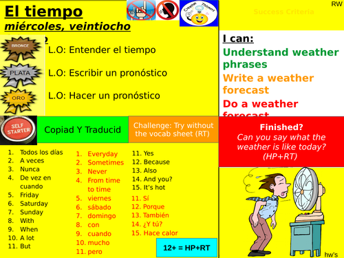 Year 7 Spanish - Whole Lesson - Viva 1- Module 2 - Week 3 - Lesson 2 ...