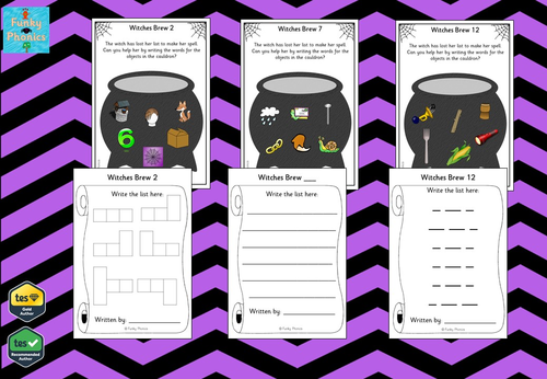 Halloween Phonics: Phase 3 Witches Brew | Teaching Resources