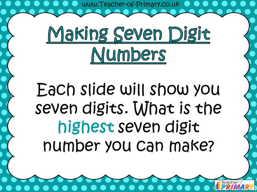 Place Value - Year 6 | Teaching Resources