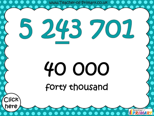 Place Value - Year 6 | Teaching Resources