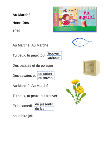 Au marché | Teaching Resources