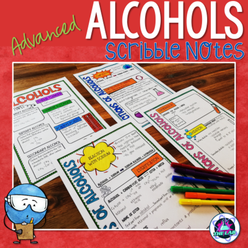 AS/A level Chemistry Scribble Notes Bundle | Teaching Resources