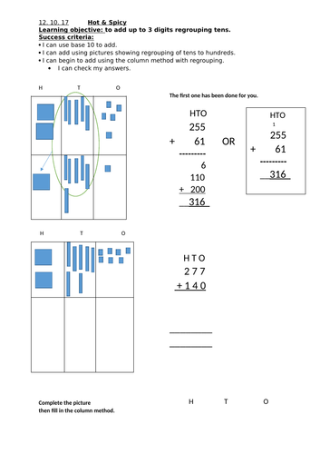 Year 3 Addition plans and resources | Teaching Resources