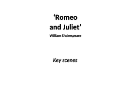 Romeo and Juliet- all key scenes | Teaching Resources