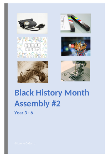 Black History Month Assembly #2 | Teaching Resources