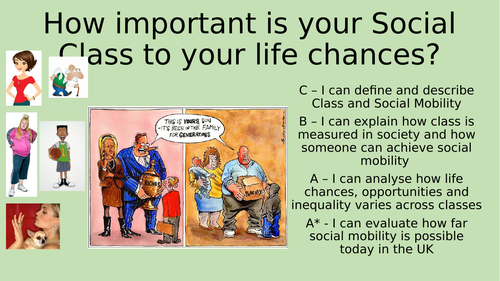 Class and Life Chances | Teaching Resources