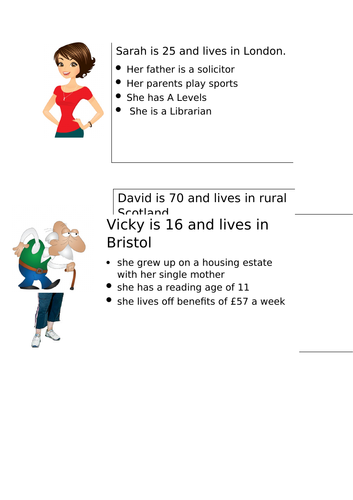 What are Life Chances? | Teaching Resources