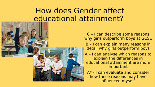 What is the relationship between Gender and Educational Attainment ...