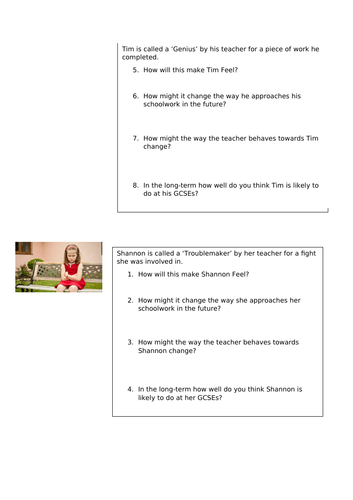 Labelling Process in Schools | Teaching Resources