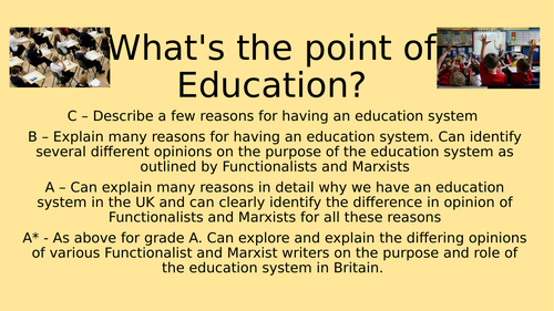 What is the purpose of Education? | Teaching Resources