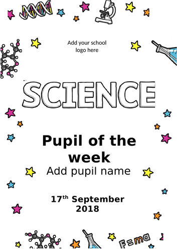 Science Certificate | Teaching Resources