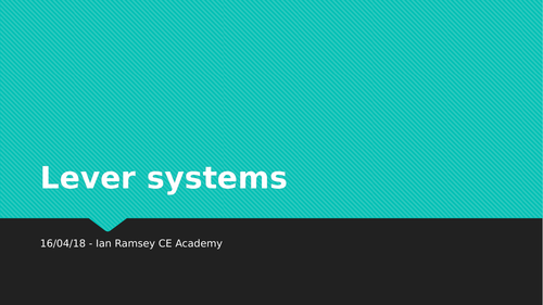 Edexcel GCSE PE - Lever Systems | Teaching Resources Edexcel GCSE PE - Lever Systems | Teaching Resources