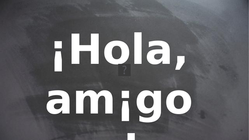 WHOLE UNIT KS2 Spanish ; Greetings, Hola | Teaching Resources