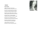 POEM COMPREHENSION. W.H. DAVIES. LEISURE | Teaching Resources