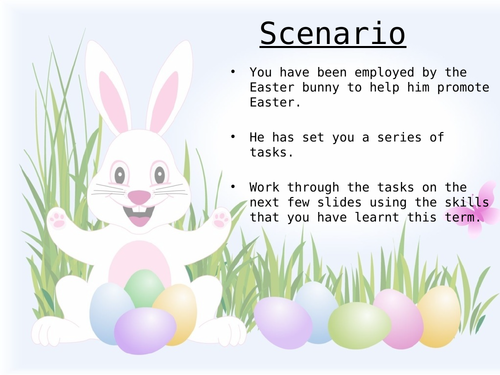 Easter Bunny ICT Tasks | Teaching Resources