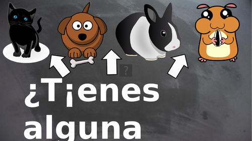 AUDIO POWERPOINT KS2 Spanish; Pets, Mascotas | Teaching Resources
