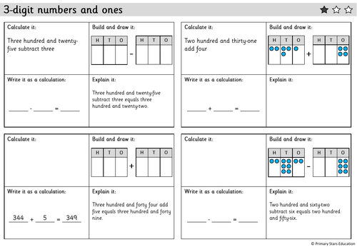 YEAR 3 - Addition subtraction - White Rose - WEEK 4 - Block 2 ...