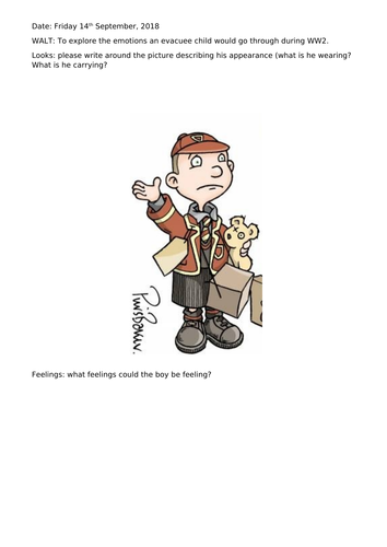 Writing a letter home as an evacuee (lessons & resources) | Teaching ...