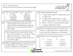 Mastery Maths - Year 5 Reasoning - Four Operations 1 | Teaching Resources