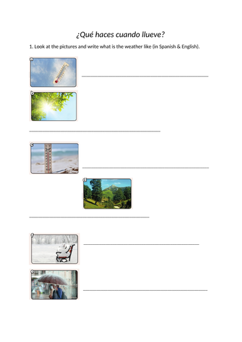 Spanish Viva 1- Module 2 Mi tiempo libre LA worksheets | Teaching Resources