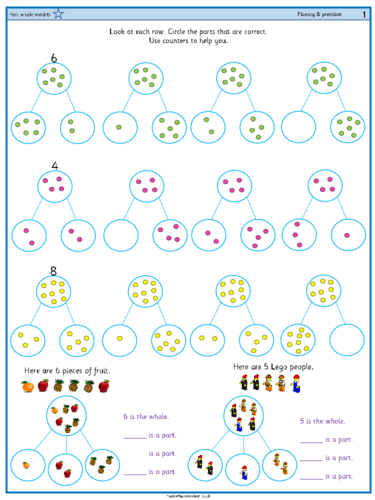 Year 1- Differentiated Addition & Subtraction Sheets- Autumn - Week 1 ...