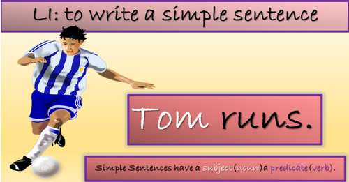 Writing /Extending Simple Sentences - Active Learning | Teaching Resources