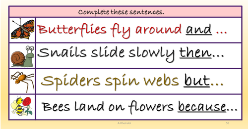 Writing /Extending Simple Sentences - Active Learning | Teaching Resources