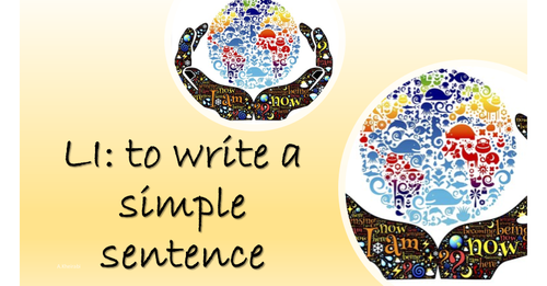 Writing /Extending Simple Sentences - Active Learning | Teaching Resources