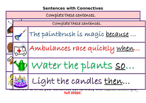 Writing /Extending Simple Sentences - Active Learning | Teaching Resources