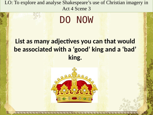 Macbeth 28 lesson SOW | Teaching Resources