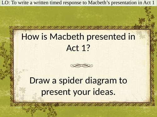 Macbeth 28 lesson SOW | Teaching Resources