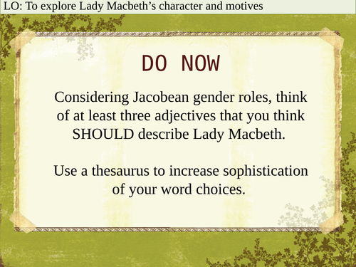 Macbeth 28 lesson SOW | Teaching Resources