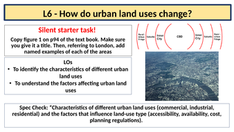Edexcel B Geography GCSE: Challenges of an urbanising world - full unit ...
