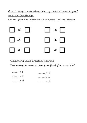 White Rose Maths, Year 1, Autumn Block 1, Week 3. | Teaching Resources