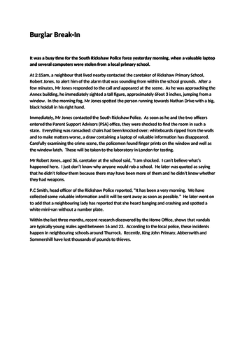 Year 6 expected standard models of writing | Teaching Resources