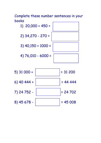 Year 5 place value | Teaching Resources