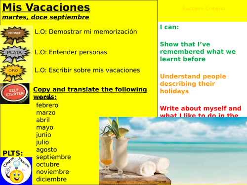 AQA Viva GCSE Spanish Foundation - Week 2 - Lesson 1 - ¿Cómo prefieres ...