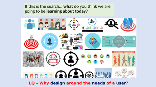 Users and Target Market Design Theory | Teaching Resources