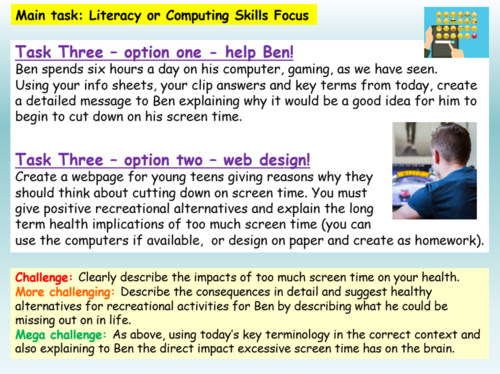 Online Safety - Screen Time | Teaching Resources