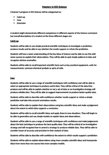 Complete Key Stage 3 Science Course- New Curriculum | Teaching Resources