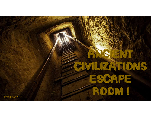Ancient Civilizations Escape Room | Teaching Resources