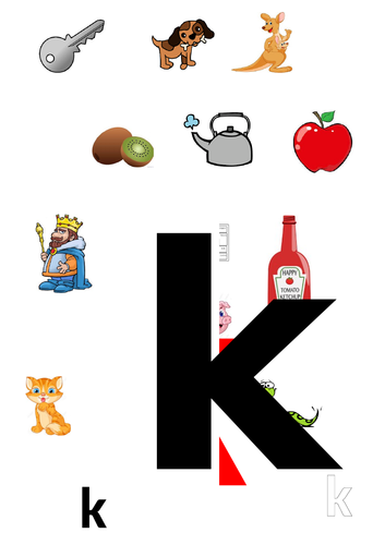 K initial Sound Phonics sheet | Teaching Resources