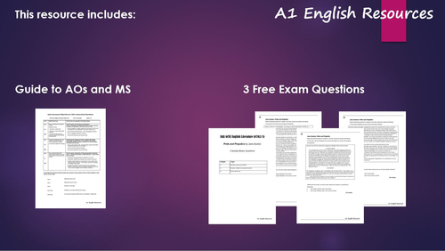 Pride and Prejudice Exam Questions | Teaching Resources Pride and Prejudice Exam Questions | Teaching Resources