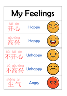 My Feelings in Mandarin Chinese_我的心情 | Teaching Resources