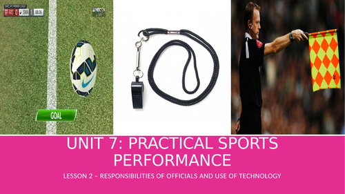 Unit 8: Practical Sports Performance - NEW BTEC | Teaching Resources