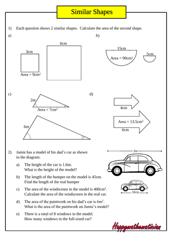 Similar Shapes and Objects | Teaching Resources