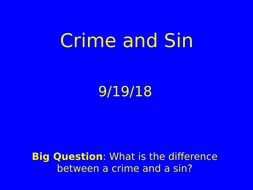 Crime and Sin/Aims of Punishment - Eduqas / WJEC Religious Studies (RS ...