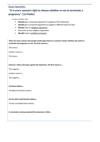 Religious Studies Theme B Islam Religion and Life | Teaching Resources