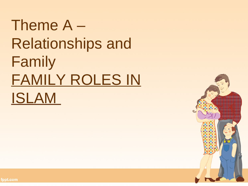 Religious Studies Theme A Relationships and Family | Teaching Resources
