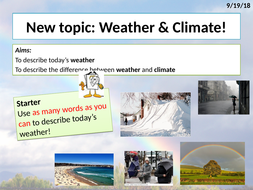 Introduction to weather & climate | Teaching Resources
